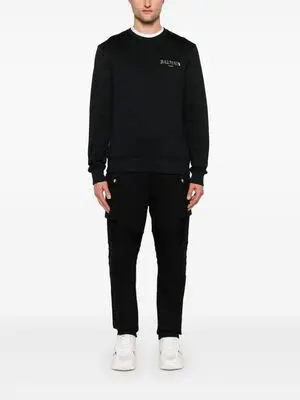 Balmain Ribbed-panel Track Pants