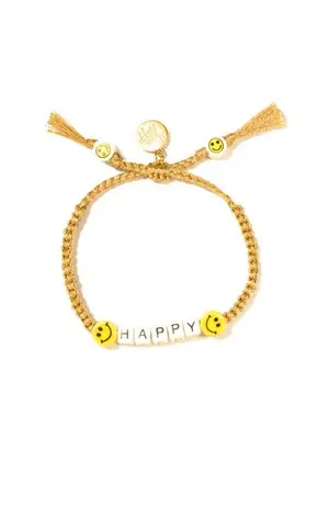 VENESSA ARIZAGA Happy Smile Bracelet - Gold