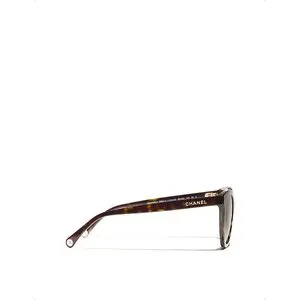 Chanel Ch5523u Pantos-frame Sunglasses - Brown