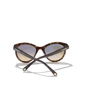 Chanel Ch5523u Pantos-frame Sunglasses - Brown