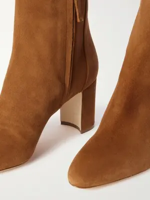 Manolo Blahnik Rosie 70 Suede Ankle Boots
