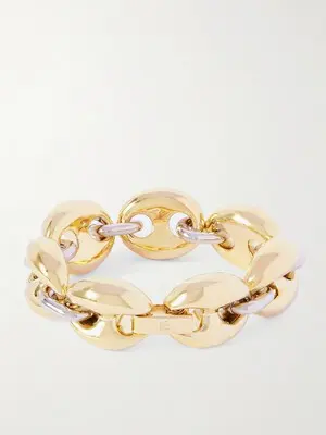 Rabanne And Silver-tone Link Bracelet