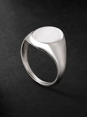 MAOR M. Cohen Sterling Signet Ring - Silver