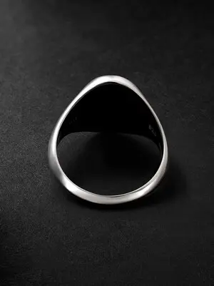 MAOR Sterling Signet Ring - Silver