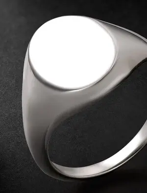 MAOR Sterling Signet Ring - Silver