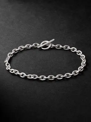 MAOR M.cohen Plaun Link Sterling Chain Bracelet - Silver
