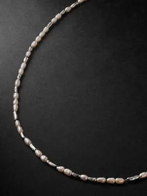 MAOR M. Cohen Hokkaido Sterling And Pearl Necklace - Silver