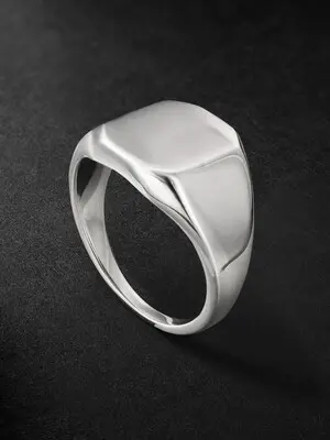 MAOR M. Cohen Sterling Signet Ring - Silver