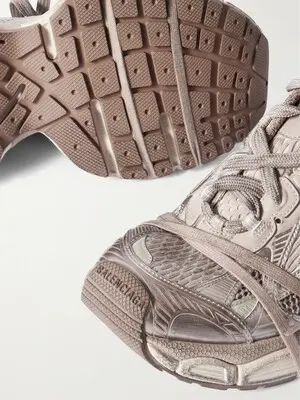 Balenciaga 3xl Distressed Sneakers