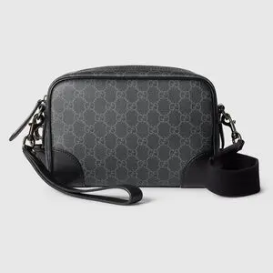 Gucci Gg Emblem Small Cross-body Bag - Black