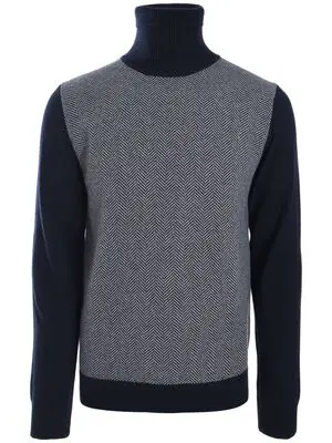 LUIGI BORRELLI Roll Neck Jumper