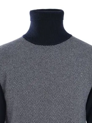 LUIGI BORRELLI Roll Neck Jumper