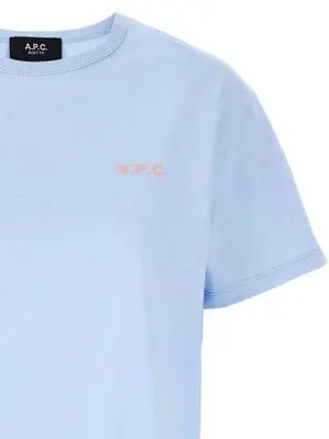 A.p.c. Boxy Petit T-shirt - Blue