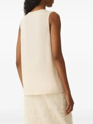Fabiana Filippi Sablé Tank Top - Neutrals