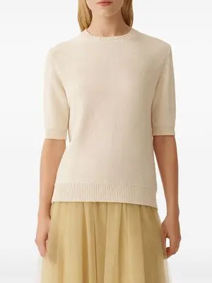Fabiana Filippi Sequin-embellished T-shirt