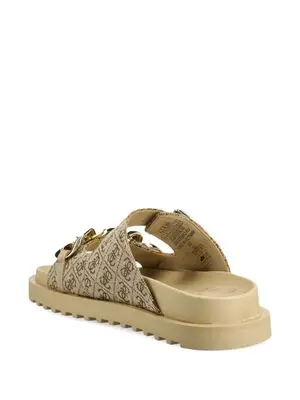 Guess Chain Link Detail Sandals - Neutrals