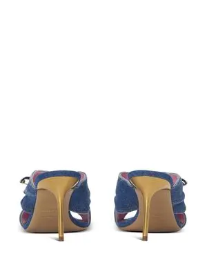 Balmain Denim Mules