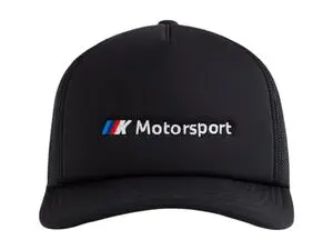 Kith X Bmw K Motorsport Nolan Trucker Hat - Black