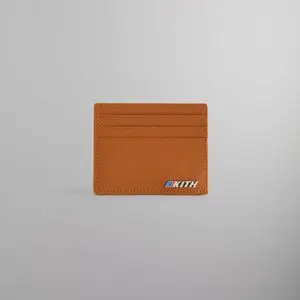 Kith X Bmw Leather Card Holder - Desert