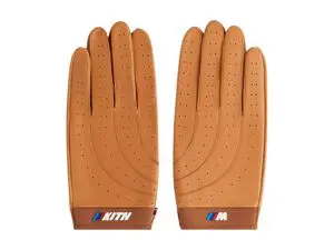 Kith X Bmw Leather Driving Glove - Desert