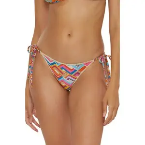BECCA By Rebecca Virtue Las Palmas Side Ties Bikini Bottoms
