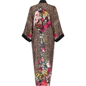 Henelle Duster Robe - Leopard