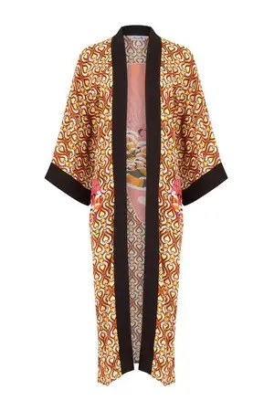 Henelle Duster Robe - Surf Rider Sunset