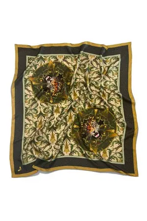 Henelle Large Silk Scarf - Hollywood Hills