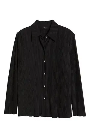 Rails Plissé Button-up Shirt