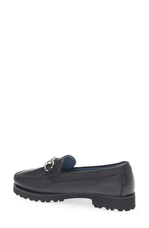 Robert Zur Soho Classic Bit Loafer - Black