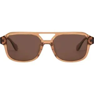 MOHALA EYEWEAR Hanalei Sunglasses - Spiced Tea / Tan Lenses