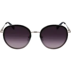 LONGCHAMP Longchamp Roseau 52mm Round Frame Sunglasses