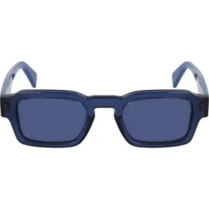Paul Smith Latimer Rectangular Sunglasses - Transparent Blue