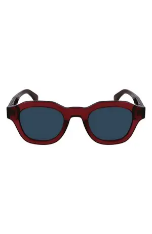 Paul Smith Lyford Rectangular Sunglasses - Transparent Burgundy