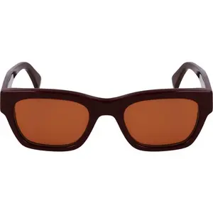 Paul Smith Loxham Rectangular Sunglasses - Burgundy