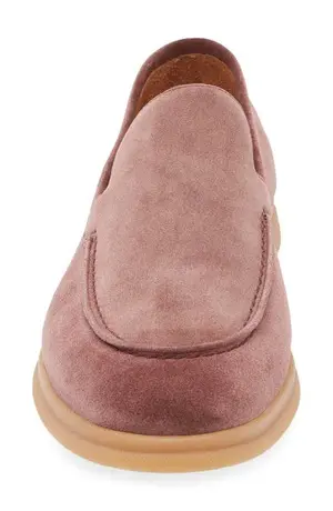Eleventy Suede Loafer - Grape