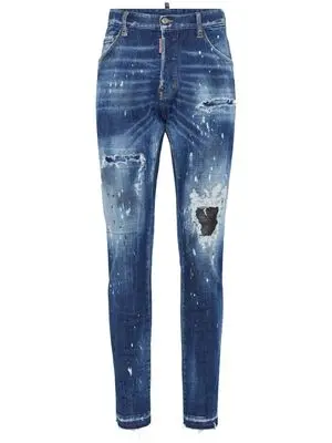 Dsquared2 Distressed Slim Jeans