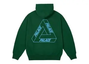 PALACE Glow Triferg Hood - Racey Green