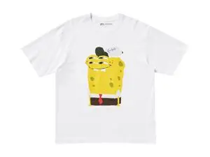 Uniqlo X Cpfm Spongebob Squarepants Ut Graphic T-shirt - White