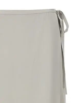 Theory Cl Wrap Skirt - Grey