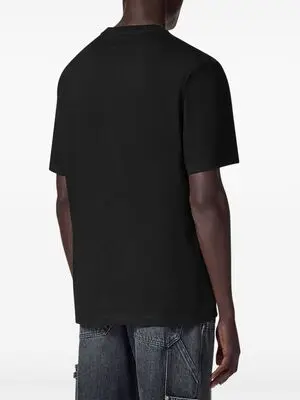 Versace Maxi Chain Logo-print T-shirt