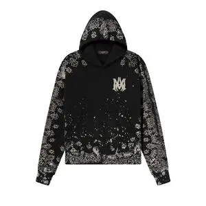 Amiri Bandana Bleach All Over Hoodie