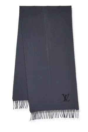 LOUIS VUITTON Cashmere Scarf - Grey