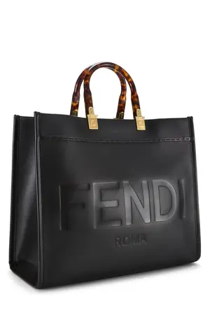 Fendi Calfskin Leather Sunshine Shopper