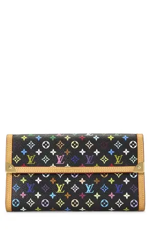 LOUIS VUITTON Takashi Murakami X Monogram Multicolore International - Black