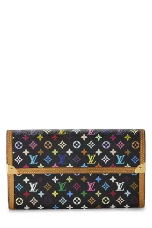LOUIS VUITTON Takashi Murakami X Monogram Multicolore International - Black