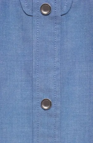 Mango Studded Snap-up Western Shirt