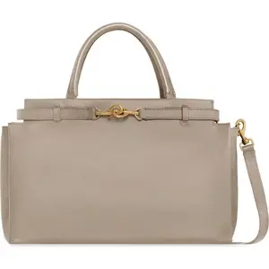 Rebecca Minkoff Insider Leather Shoulder Bag - Oyster