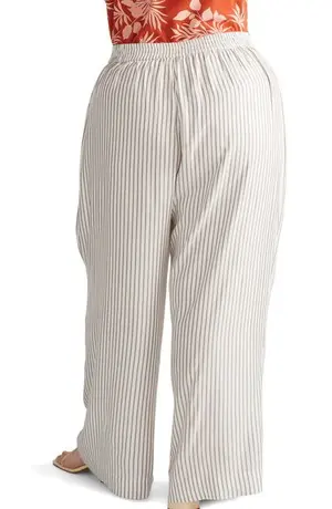 Universal Standard Stripe Wide Leg Pants