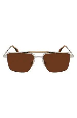Paul Smith Silver Tone Eyewear For Men